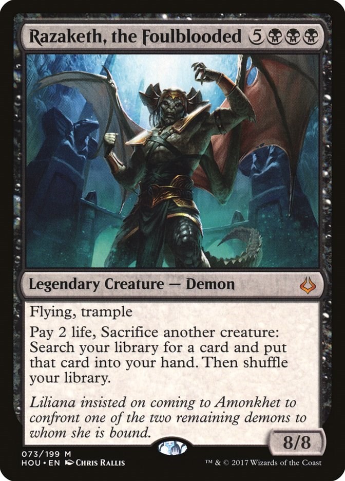 Normal - Razaketh, the Foulblooded - 73 - Hour of Devastation - NM | eBay