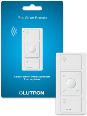 Lutron Pico Wireless Smart Remote Control Dimmer Switch For Wall ...