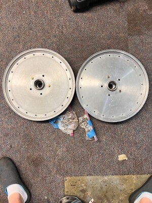 16x1.5 Cragar Super Tricks Skinny Front Runners Drag Race spindle mount ...