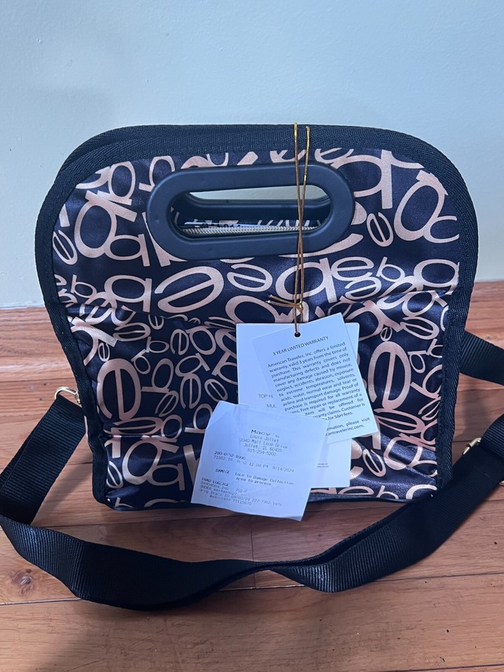 BEBE Coco Reusable Insulated Lunch Box Tote Bag Casual Daypack | eBay