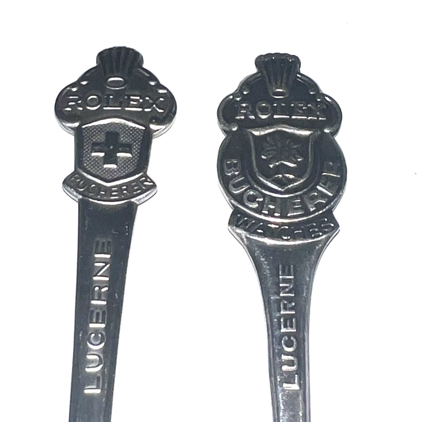 Rolex Silver Spoons 2 Different Collector Ones | eBay