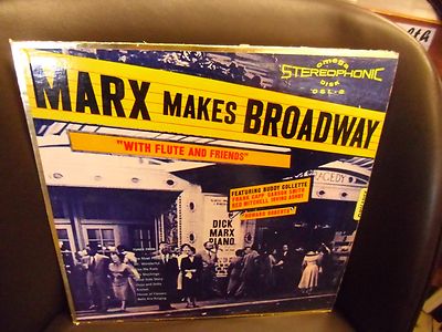 Dick Marx [Piano] makes Broadway w/ Buddy Collette LP Omega Cool Jazz ...