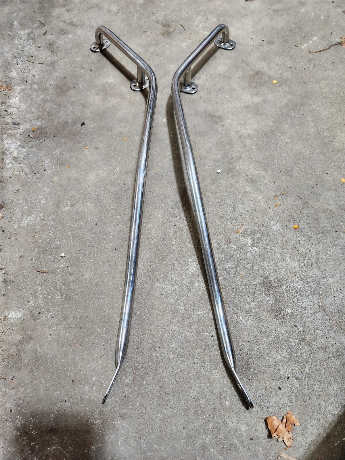 Larson Boat curved Windshield Supports 7192-0717 | 248 / 268 LXI (Set ...