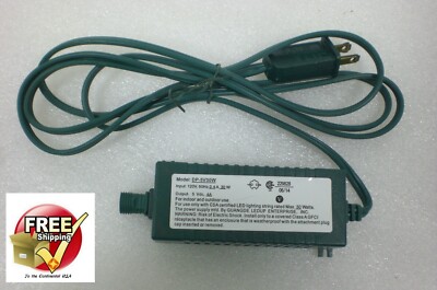 Transformer DC Adapter AC/DC Model DP-5V30W 120v Input, 5V DC 30W ...