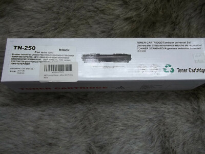 TN250 Black Laser Toner Cartridge for Brother Printer | eBay