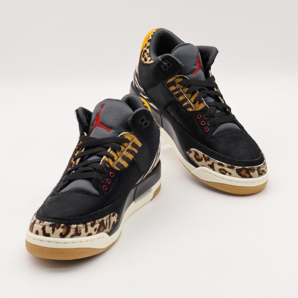 CK4344-002 Nike Air Jordan 3 Retro SE Animal Instinct Black Camo Zebra ...