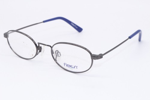 FLEXON KIDS COMET 033 GUNMETAL BLUE DESIGNER OPTICAL AUTHENTIC EYEGLASSES 42-19 | eBay