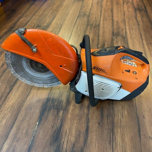 USED Stihl TS420 Concrete Saw with Diamond Blade | eBay