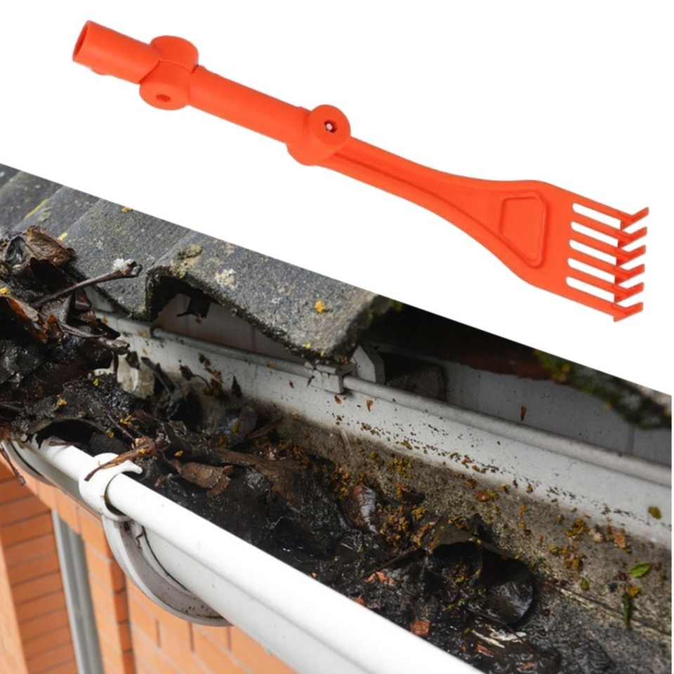 Mini Rake Compact Efficient Gutter Cleaning Tool for Branches Gutters ...