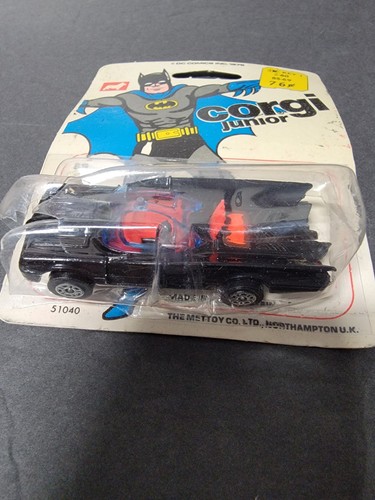 VINTAGE CORGI JUNIOR BATMAN BATMOBILE And BATCOPTER 1976 | eBay
