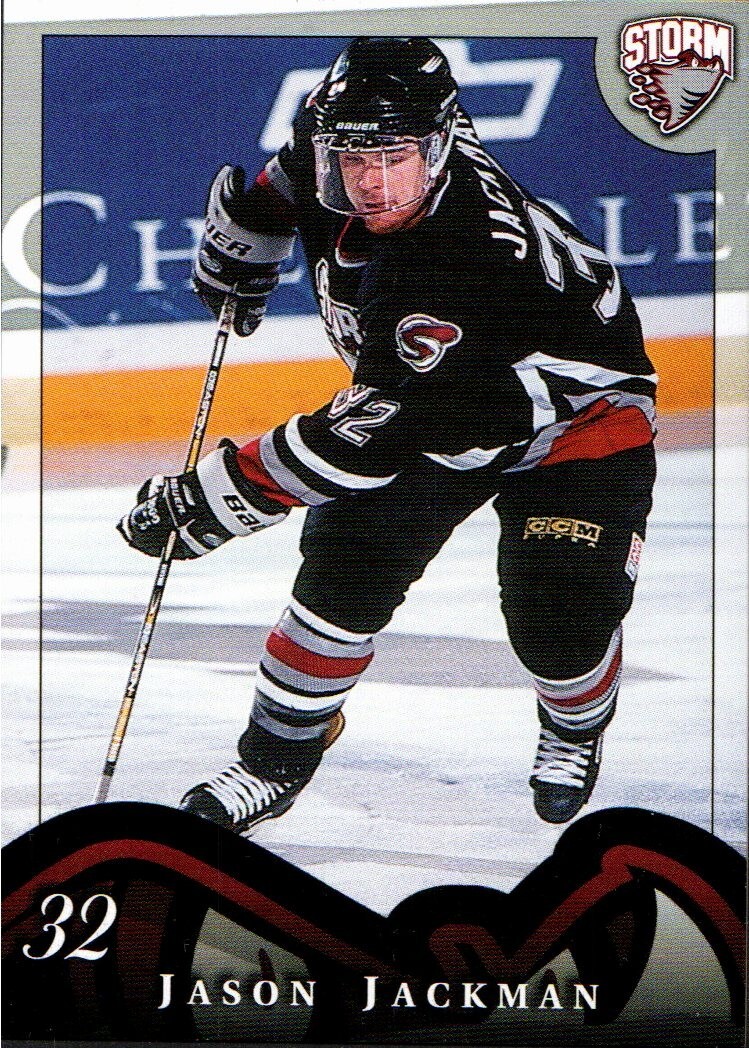 Jason Jackman 1997-98 Guelph Storm | eBay