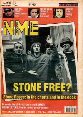 Magazine - NME (UK) Mar 17th 1990 Stone Roses | eBay Australia