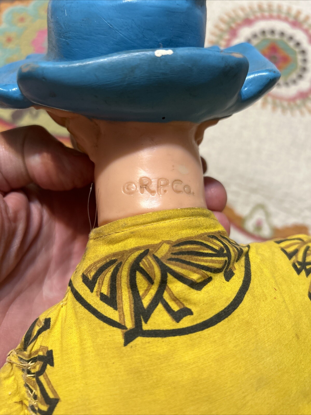 Ralston Purina Scarecrow Doll Plush Clown Toy Wizard of Oz RP Co Chex ...