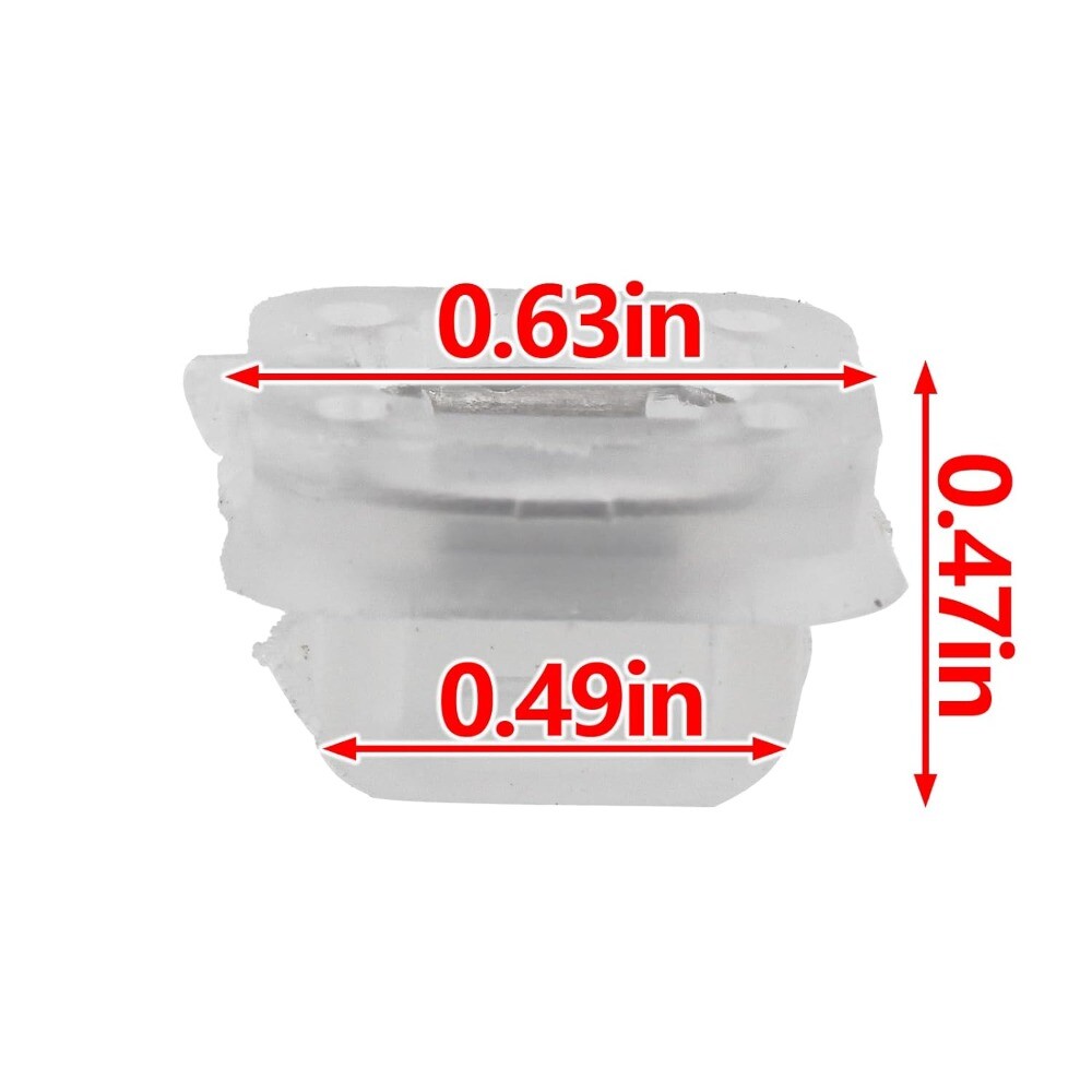 50Pcs 07149158194 Replacement Nylon Front Car Assessories Parts Clip ...