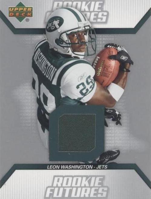 2006 Upper Deck - Rookie Futures Leon Washington #RF-WA (MEM, RC) for ...
