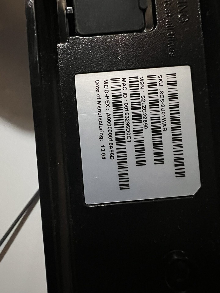 Samsung SCS-2U01 Network Extender 3G Signal Booster for Verizon ...