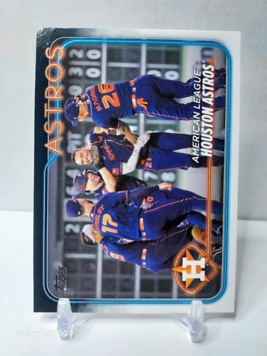 2024 Topps Series 1 #132 Houston Astros Team Card | eBay