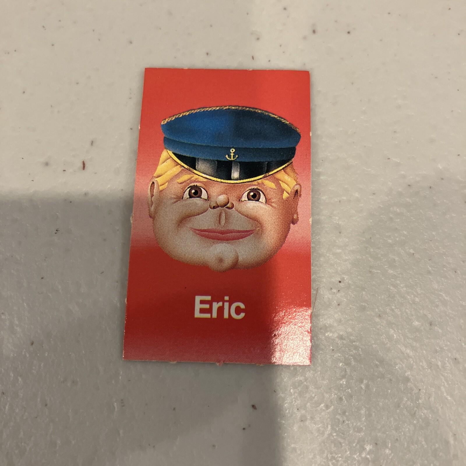 Blue Replacement Face Card for Guess Who 1987 Version Game Eric | eBay