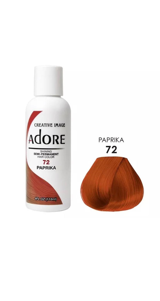 ADORE SEMI PERMANENT HAIR COLOUR / HAIR DYE ALCOHOL FREE 118ml-FAST UK ...