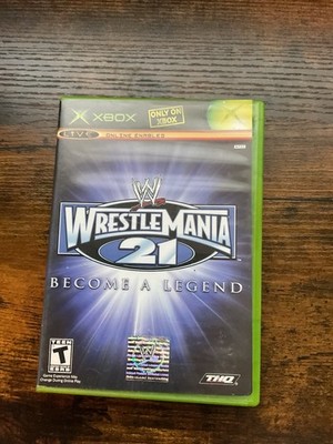 XBOX WWE Wrestle Mania 21 Become A Legend Untested Pre-owned With ...