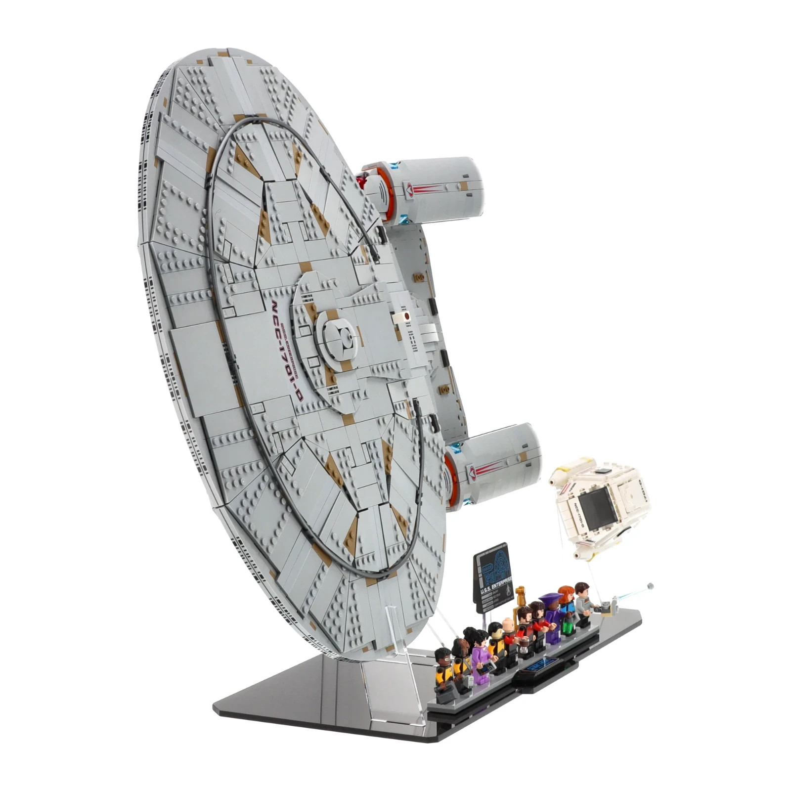 UNIQUEDISPLAY Horizontal Stand For LEGO Star Trek: U.S.S. Enterprise ...