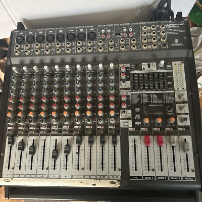 Behringer Europower | PMP4000 | 1600-Watt | 16-Channel Powered Mixer | eBay