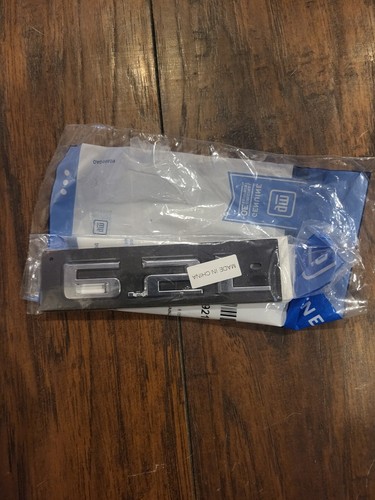 GM OEM 2019-2024 6.2L Hood Emblem Badge Bright Chrome Silverado 1500 ...