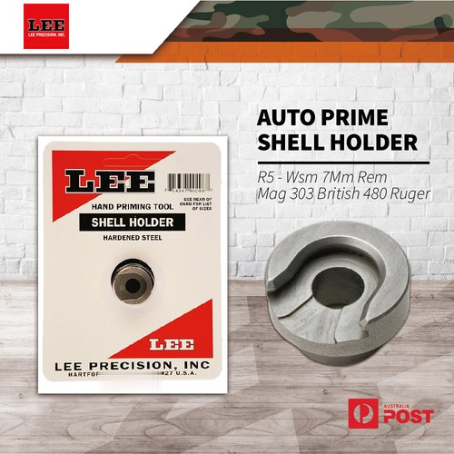 Lee Auto Prime Shell Holder R5 Wsm 7mm Rem Mag 303 British Ammo ...