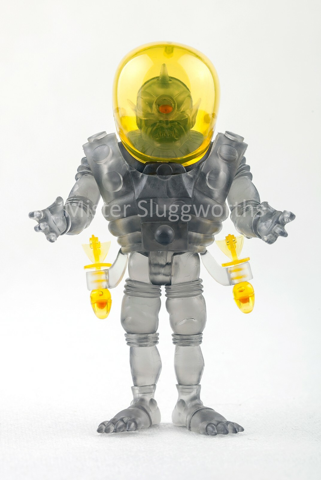 NEW Colorforms Aliens Four Horsemen Outer Space Men CYCLOPS Clear Gray ...