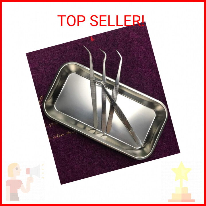 Medical Tray Stainless Steel (3 Pack), Dental Lab Instruments Surgical ...