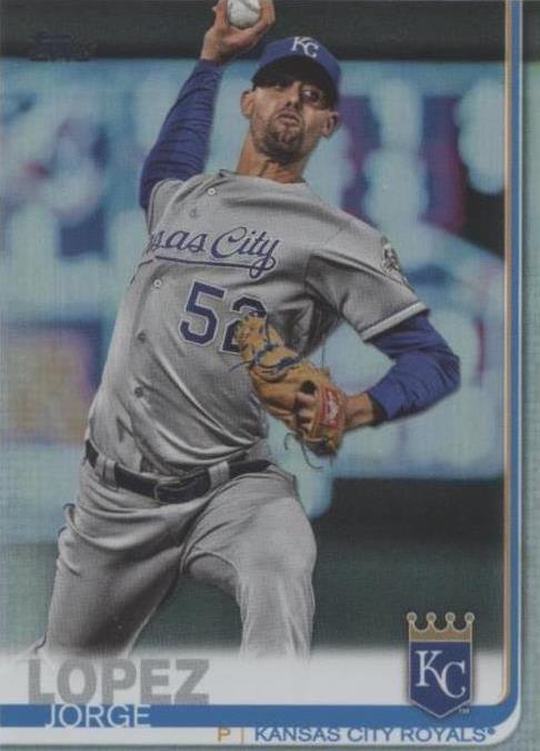 2019 Topps - Jorge Lopez #651 Rainbow Foil for sale online | eBay