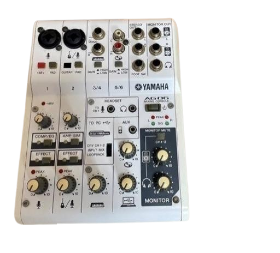 Yamaha AG06 6-Channel Digital Mixer Operation Confirmed 86792997513 | eBay