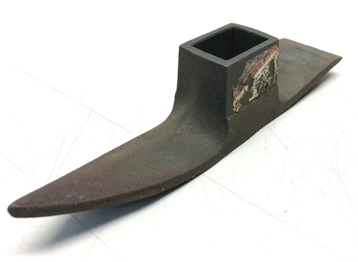 Pick Axe Head with Tapered Rectangle Handle Hole in Good Usable ...