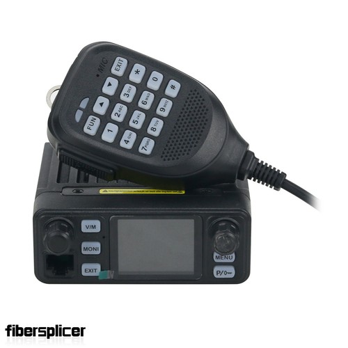 Mini Mobile Radio VHF UHF Transceiver 136-174Mhz 400-480Mhz Car Radio ...