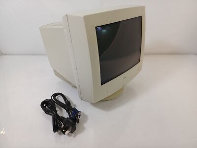 Dell D828L 15" 1024 x 768 VGA Vintage Retro Gaming CRT Monitor With ...