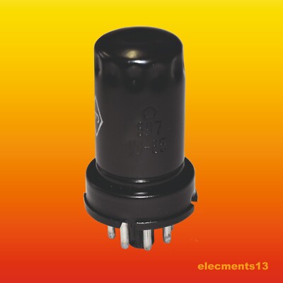 6A7 VINTAGE SOVIET METAL HEPTODE ELECTRON TUBE NOS = 6SA7 6SB7 5961 | eBay