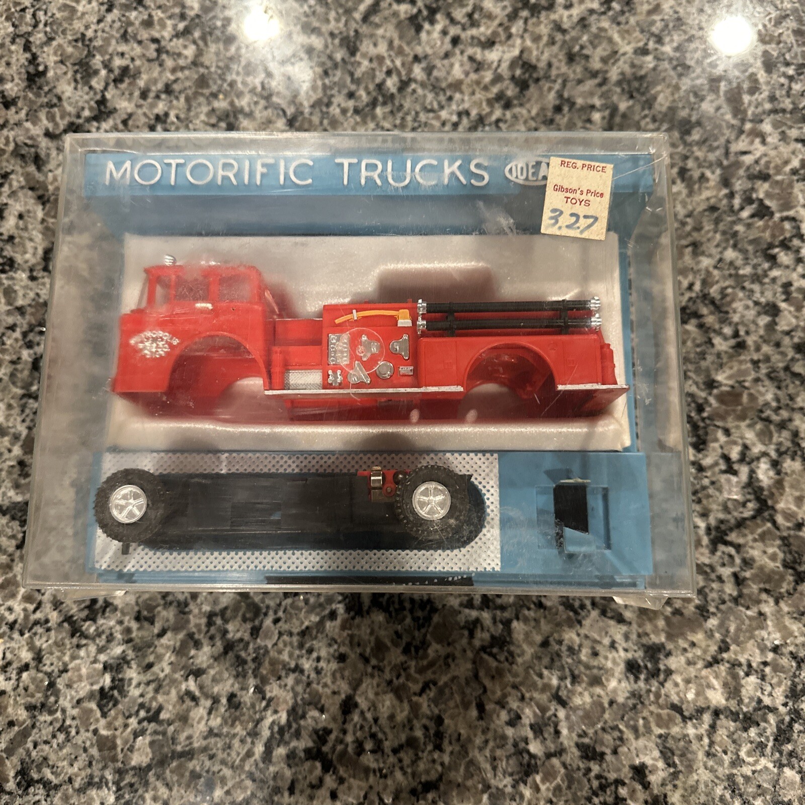 VINtAGE 1960'S IDEAL MOTORIFIC FIRE ENGINE PATROL PUMPER TRUCK SLOT ...