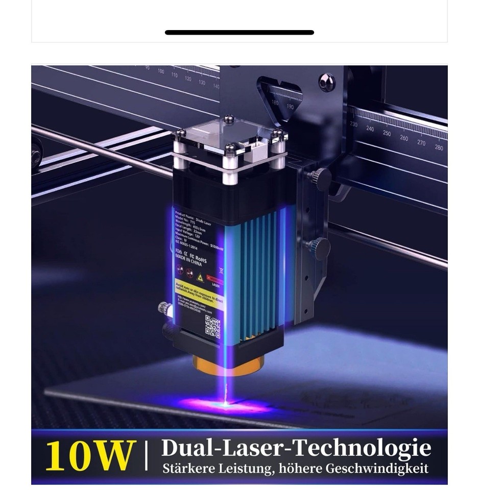 C5 Laser Engraver ,10W Laser Engraving Cutting Machine For Wood ...