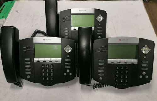 POLYCOM SOUNDPOINT IP 550 2201-12550-001 VOIP BUSINESS PHONES | eBay