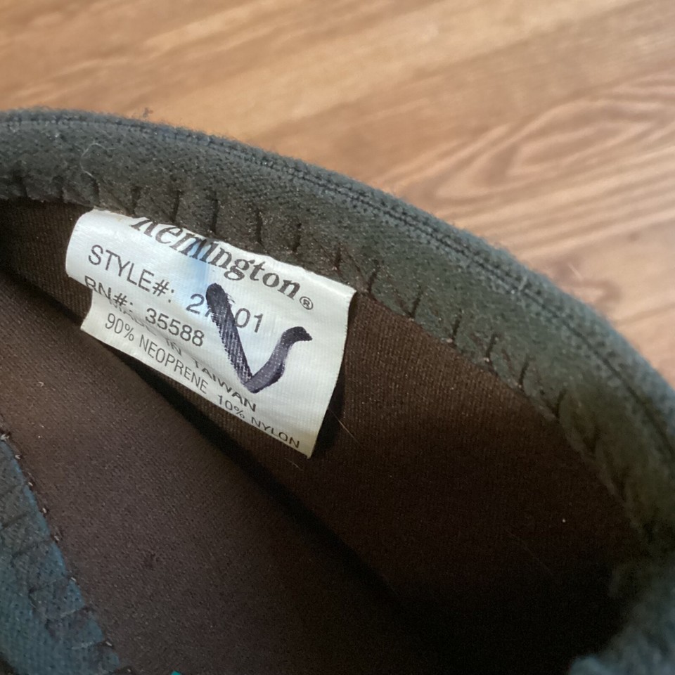 Remington camo neoprene waterproof boot liner, Style 27101, XL | eBay