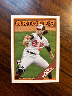 DL Hall RC, 1988 Topps Baseball #2T88-37 - 2023 Topps | eBay