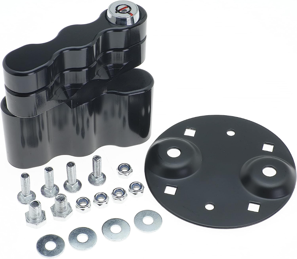 2 x For Rotopax Fuel Pack Standard Pack Mount Lock RX-LOX-PM RX-PM LOX ...