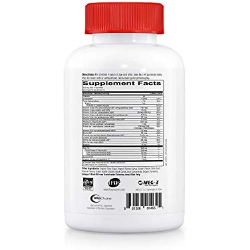 Smarty Pants Kids Complete Multi-Vitamin, 180 Gummies (1) by ...