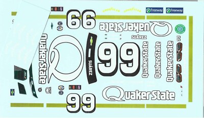 Winscals #99 Quaker State 2023 Daniel Suarez Nascar decal | eBay