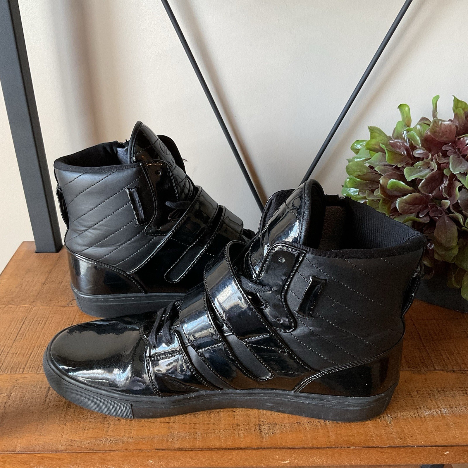 Radii Straight Jacket Sneakers 11 Patent Leather Y2K … - Gem