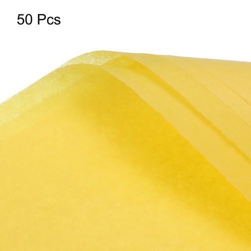 Tissue Gift Wrapping Paper Yellow 20x14 Inch Waterproof 50 Sheets | eBay