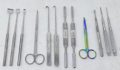 (Lot of 12) Assorted GermedUSA Stainless Germany Surgical Instruments ...