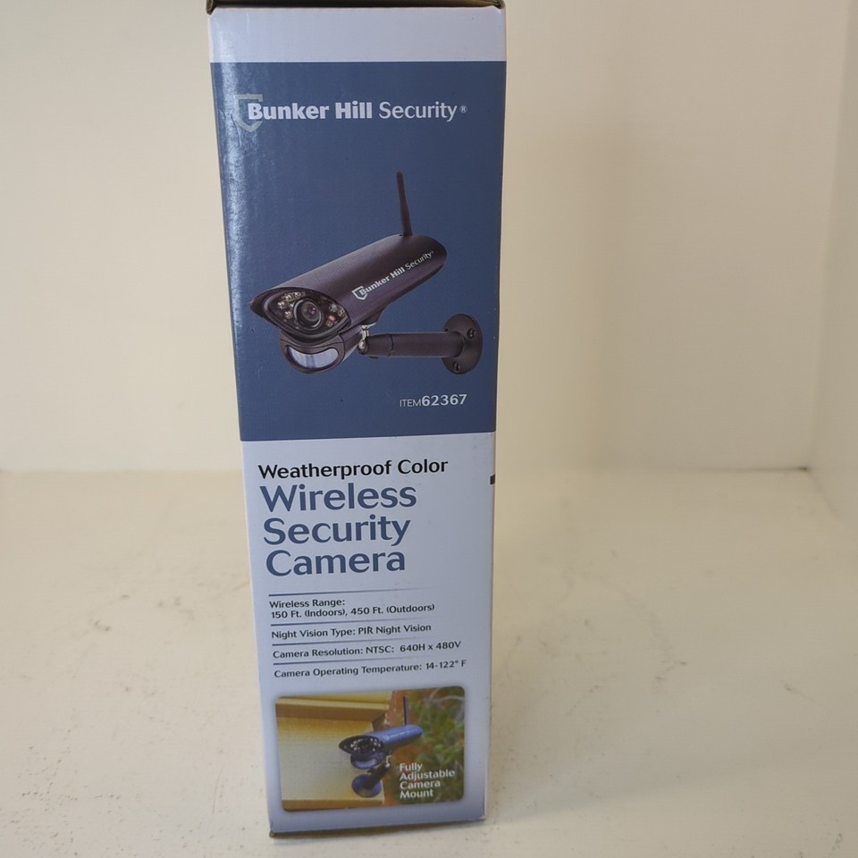 Bunker Hill Security Camera 62367 New Factory Sealed | eBay