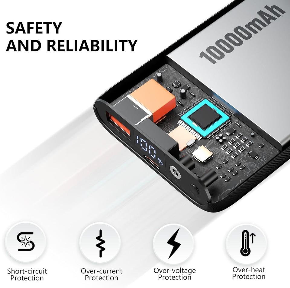7.4V 16000mah Heated Vest Battery Pack Compatible with Compatible with ...