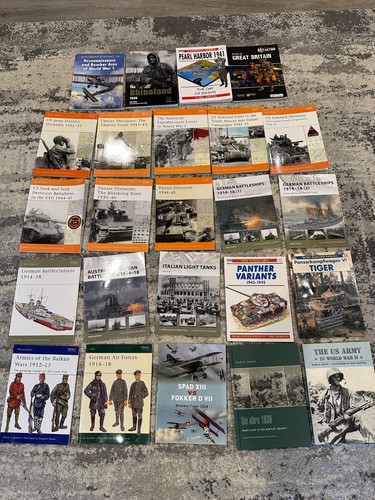 Osprey Publishing Military History Book Lot 24 Books Paperback WW2 + | eBay